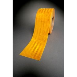3M Diamond Grade Conspicuity ES Yellow, (2 in x 12 in cuts), Diamond ...
