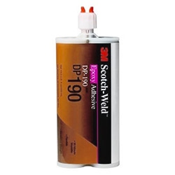 3M Scotch-Weld Epoxy Adhesive Gray, 400 mL, Scotch-Weld DP190, 62-3553 ...