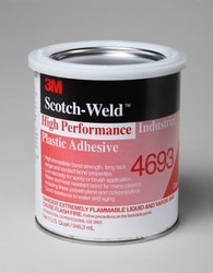 3M Scotch-Weld High Performance Industrial Plastic Adhesive Clear, 5 oz ...