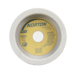 Norton 100 mm X 50 mm X 20 mm 38A Toolroom Wheel Type 06 Straight Cup ...