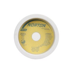 Norton 4 X 2 In. X 20 mm 38A Toolroom Wheel Type 06 Straight Cup Wheel ...